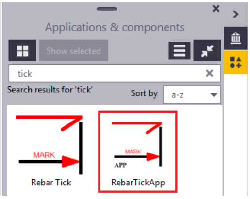 Rebar Tick Application | Trimble User Assistance
